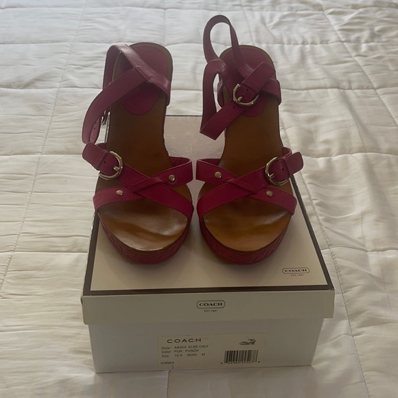 Coach | Shoes | Coach Wedgessold | Poshmark